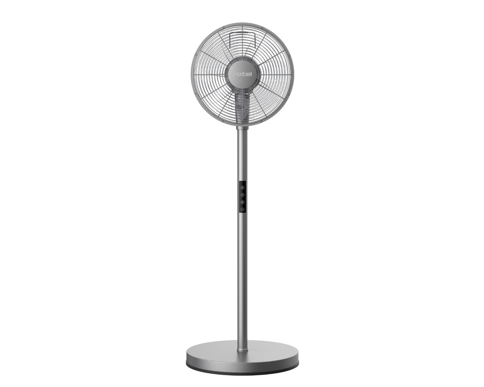 Rotel Oscillating floor fan white. Elegant & stylish. – rotel.swiss